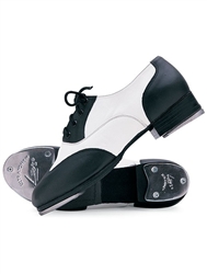 Leo Spectator Tap, Black and White Tap Shoe, Tap Dance Shoes